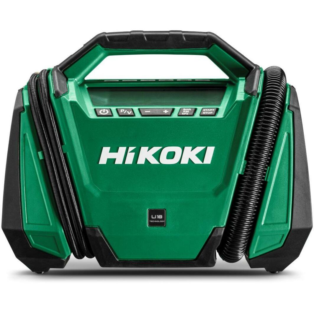 HIKOKI UP18DAW4Z 18V battery compressor for car and bicycle tyres 11 ...