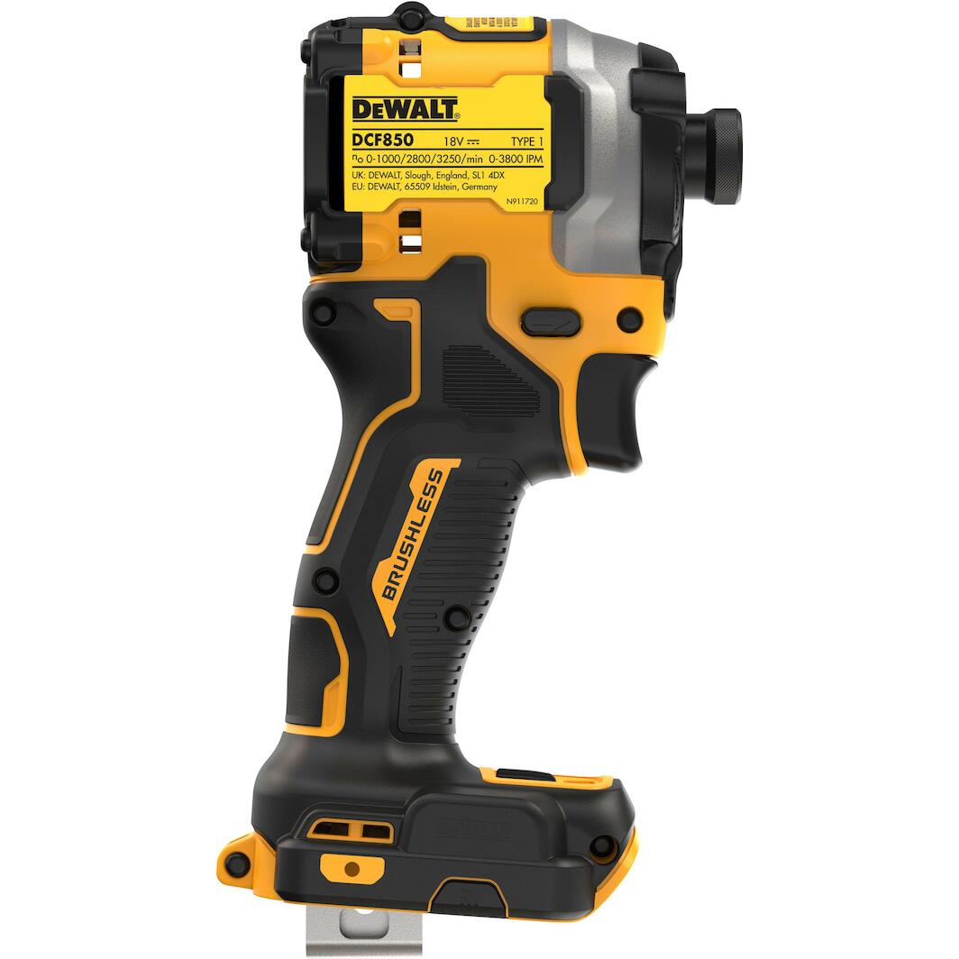 DEWALT DCF850NT-XJ 18V XR Brushless ultra compact 3-speed cordless ...
