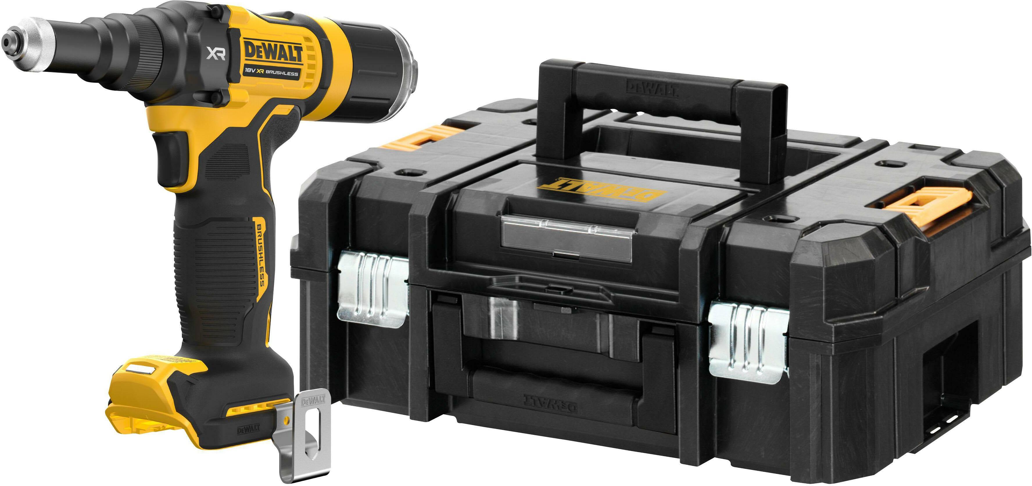 DEWALT DCF403NT-XJ 18V XR cordless blind riveter 4.8mm in TSTAK case ...