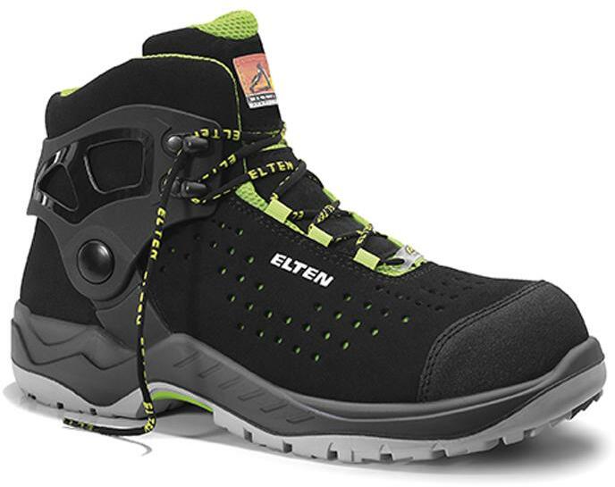 ELTEN Tommaso S1P ESD safety shoe half-high (green) - 765501-46 | Klium