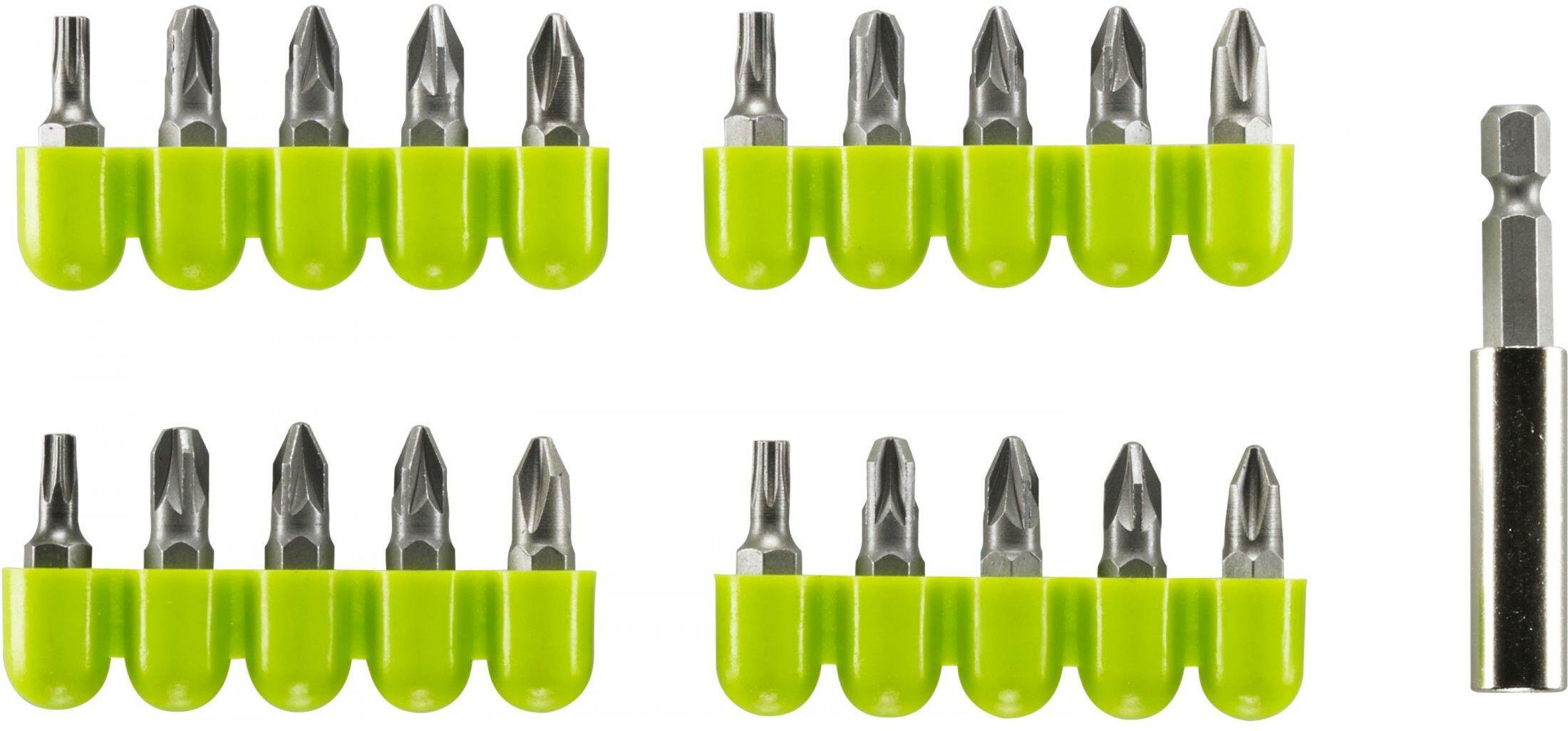 RYOBI RAK21MSD screwdriver bit set 21-piece - 5132003304 | Klium