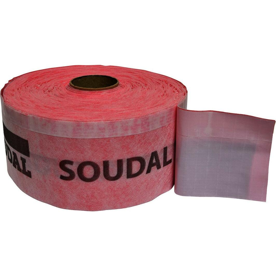 SOUDAL SWS Inside Extra air- and vapour-tight membrane 150mm x 30m pink ...