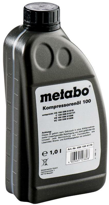 METABO 0901004170 compressor oil 1 litre for compressor | Klium