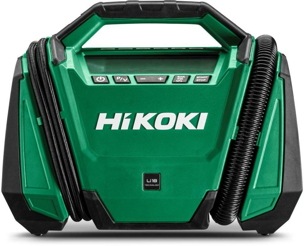 HIKOKI UP18DAW4Z 18V battery compressor for car and bicycle tyres 11 ...