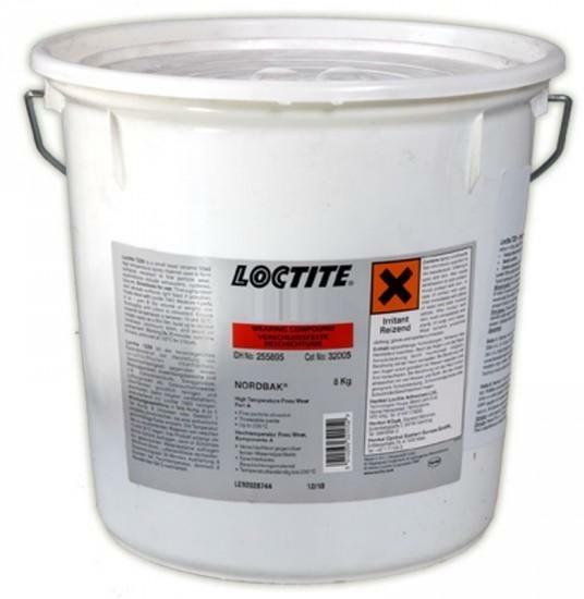 LOCTITE 7255 B GN 2K surface coating green/grey in open bucket with lid ...