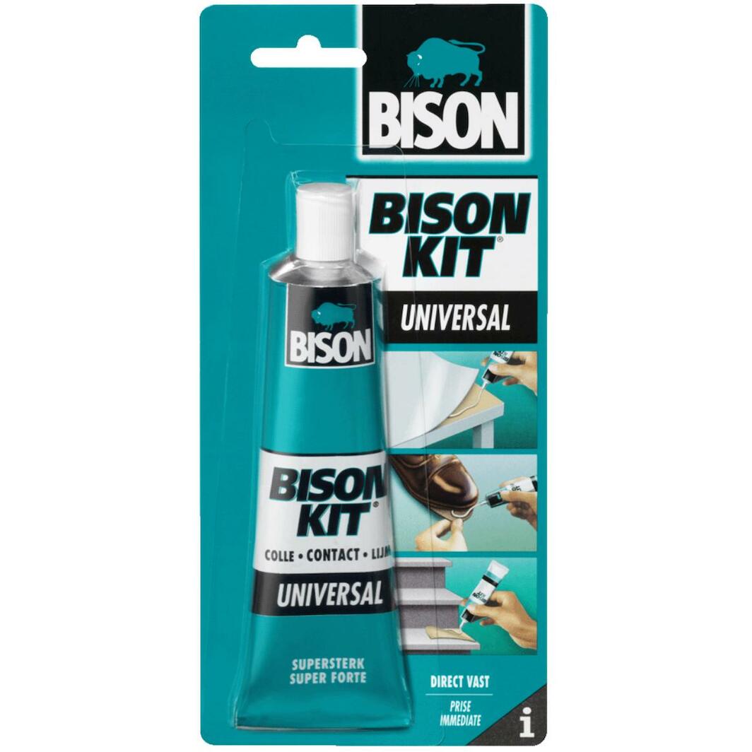 BISON KIT 1301108 contact adhesive super strong (tube 100 ml) - 1301108 ...