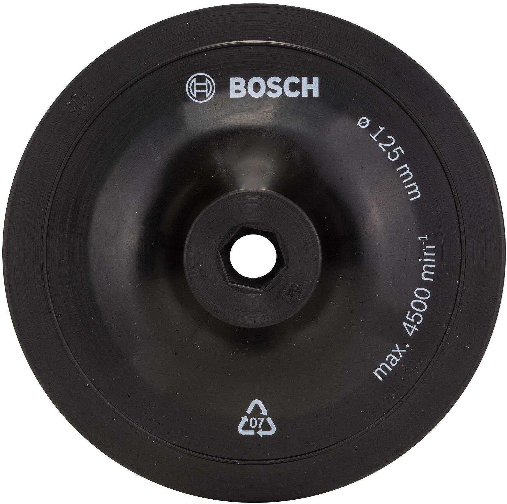 BOSCH 2609256281 backing pad for drills 125 mm clamping system | Klium