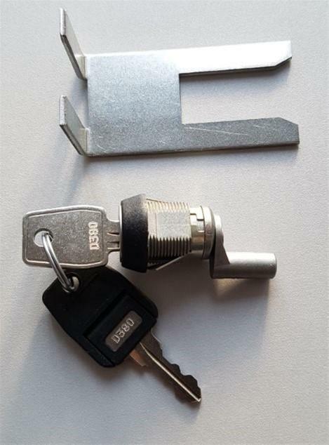 FACOM 2840.17 loose cylinder lock incl. 2 keys for JET tool trolley | Klium