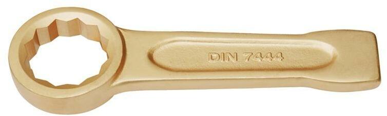 BAHCO NS104-48 ring spanner, non-sparking, aluminium bronze, 250 mm 48 ...