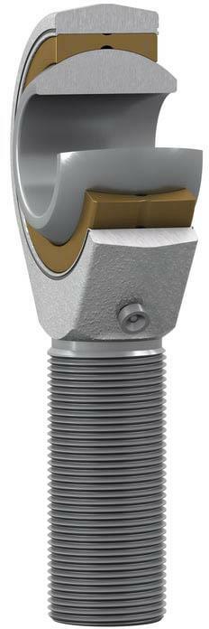 SKF SAKAC 18 M Rod head with male thread 18 mm, M 18x1.5 | Klium