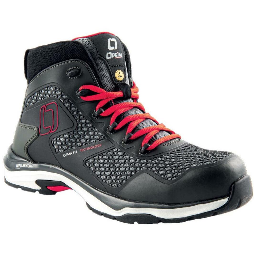 OPSIAL STEP'TRAIL ESD S1P HRO SRC safety shoe high (black) - 68023319 ...