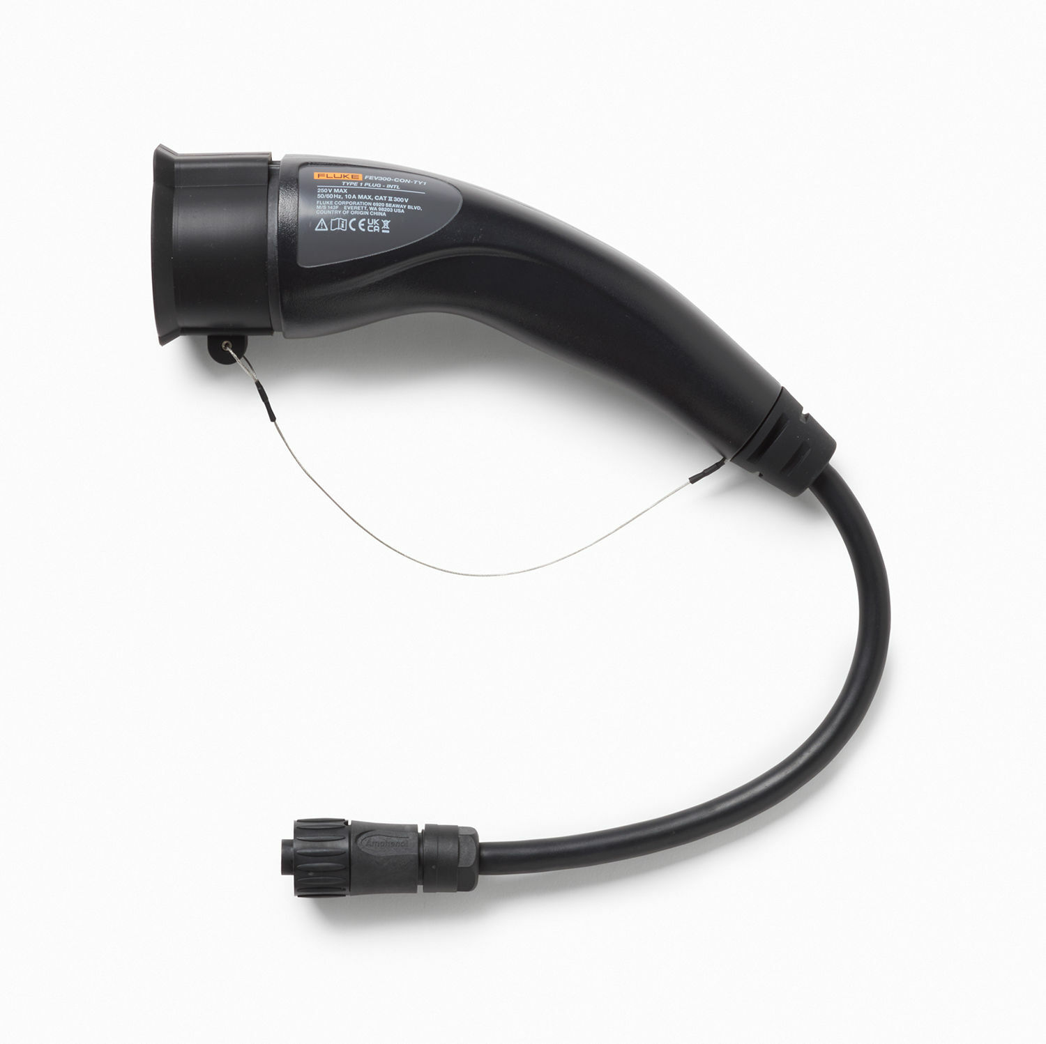 FLUKE FEV300-CON-TY1 connector Type 1 for FEV-300 EV charging station ...