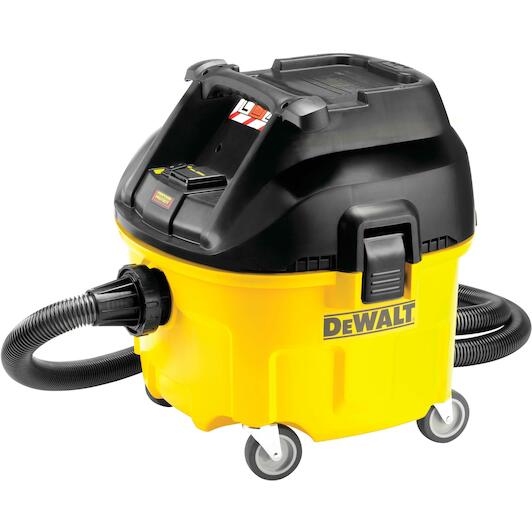 DEWALT DWV901L QS wet dry construction hoover 30L L class Klium