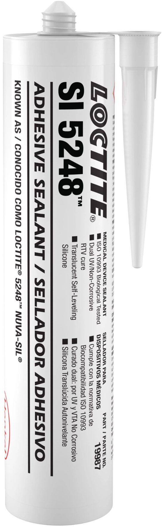 LOCTITE SI 5248 silicone sealant transparent straw (300 ml standard ...