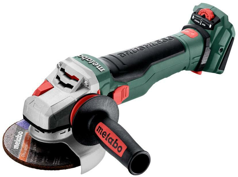 METABO WVB 18 LTX BL 15-125 Quick angle grinder in cardboard box ...