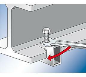 FISCHER 79688 beam clamp TKL M 10 | Klium