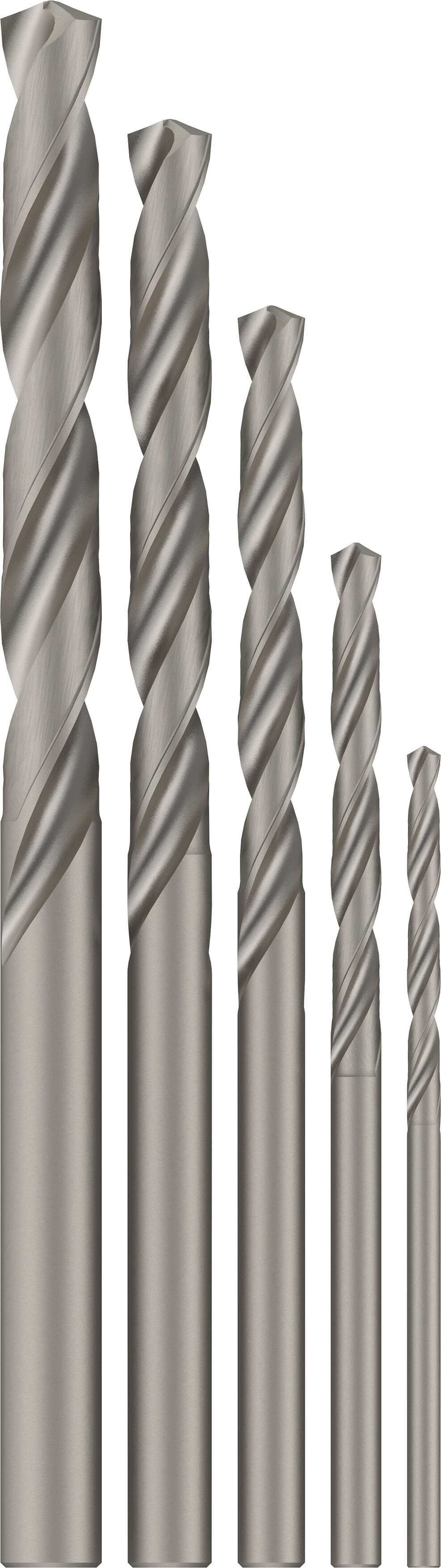 BOSCH 2607019114 PRO Metal HSS-G twist drill set 5-piece | Klium