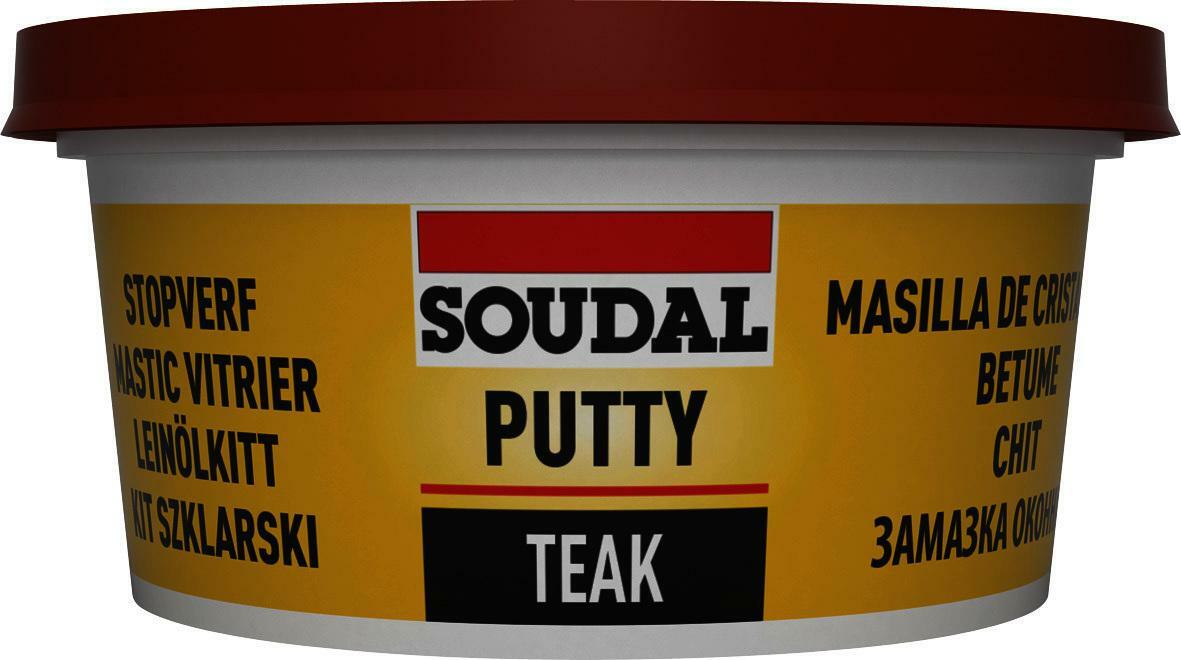 SOUDAL 106750 putty teak (500g) | Klium