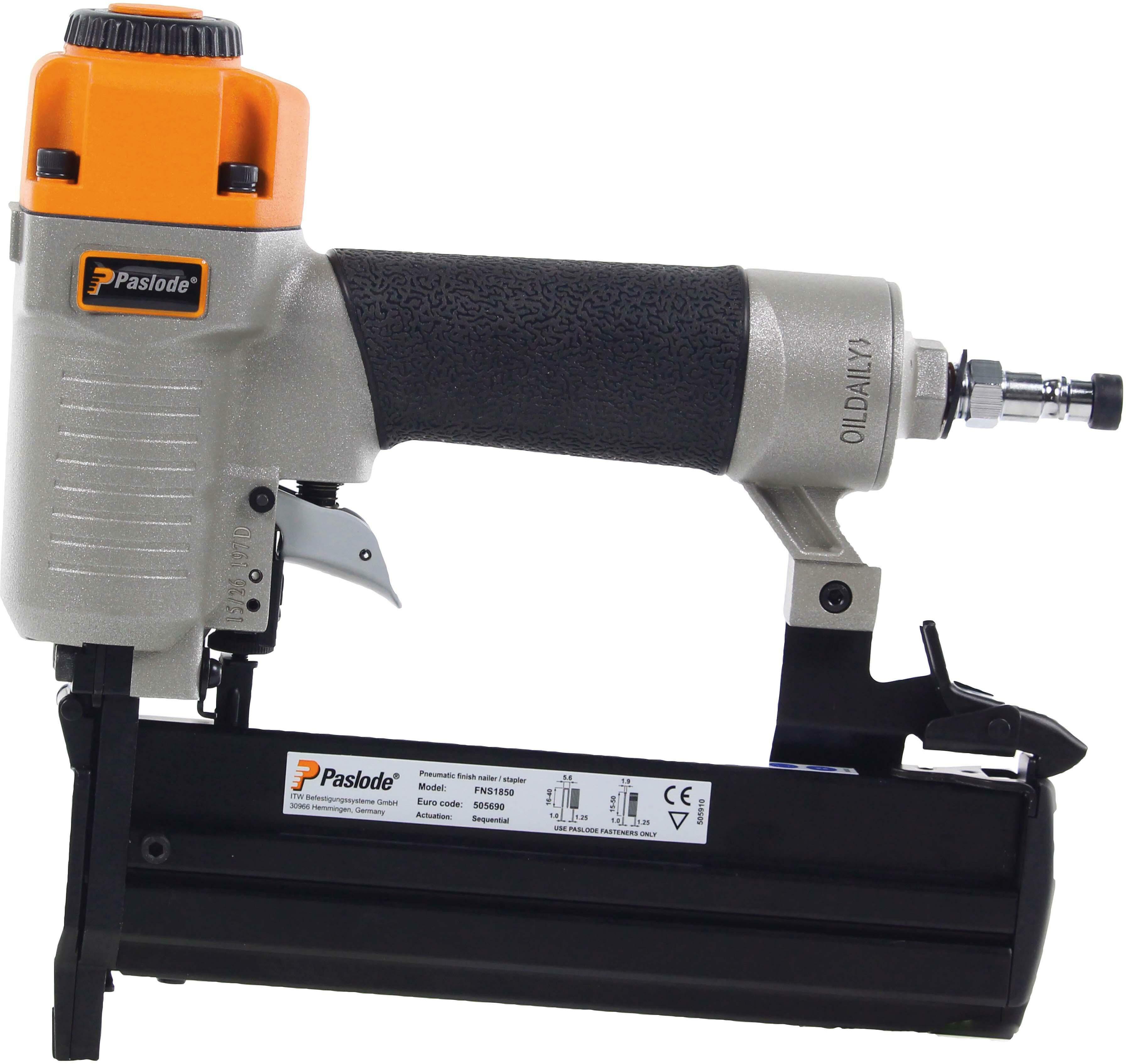 PASLODE FNS1850 pneumatic combination device for finishing nails Ø1.2mm ...