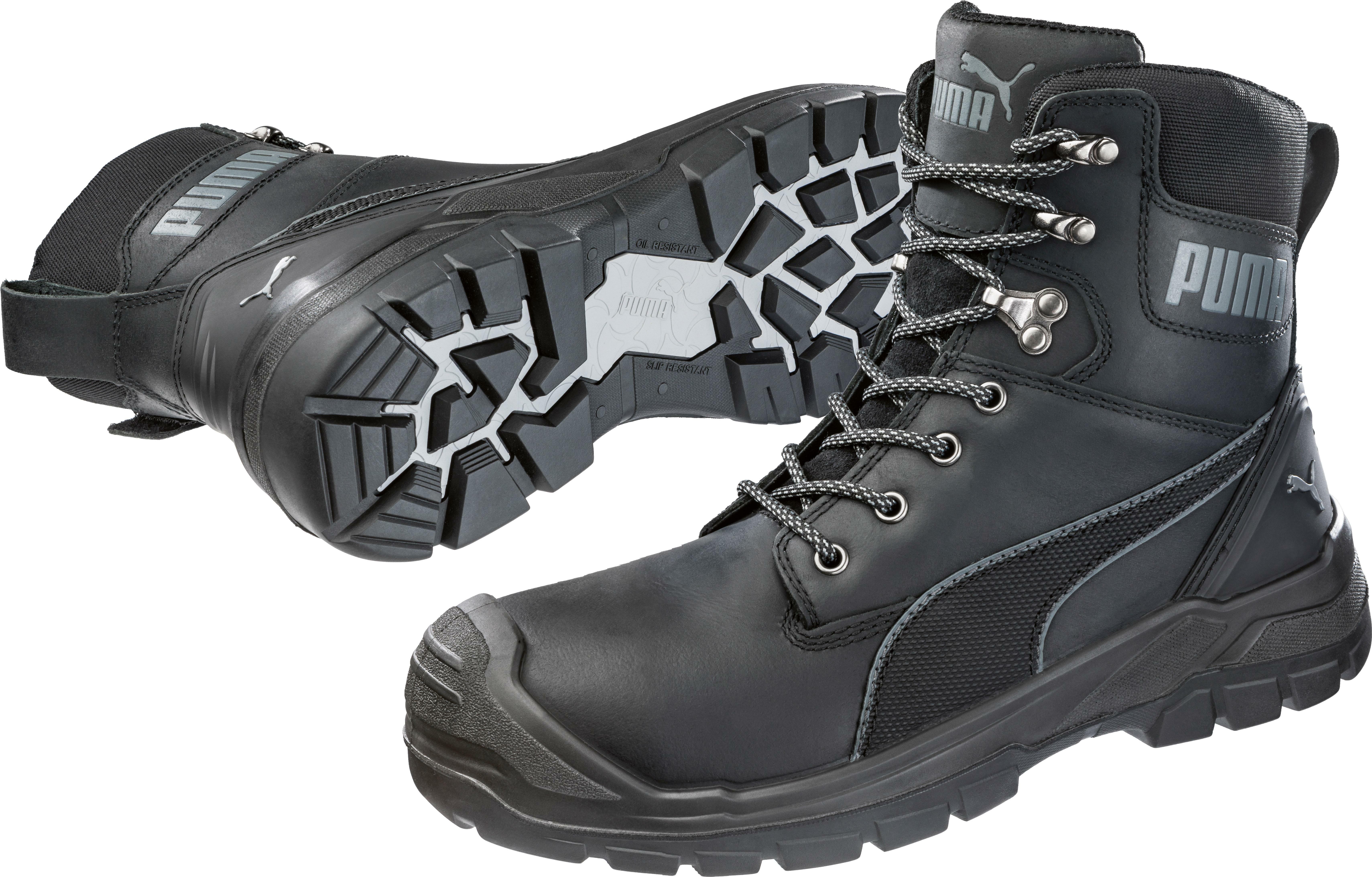 PUMA Conquest CTX S3 safety shoe high (black) - 630730 | Klium