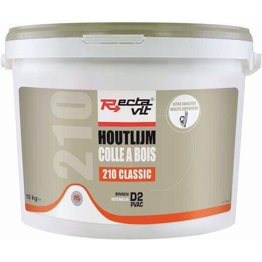 RECTAVIT 210 Classic colle à bois blanc/semi-transparent (10 kg) - 113989