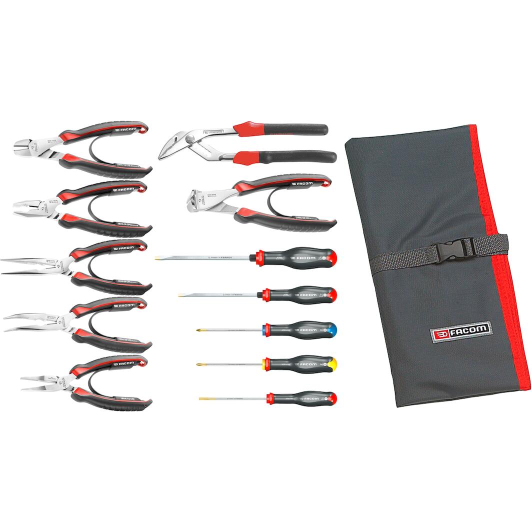 FACOM 184.J3CPE maintenance tool kit in case 12-piece | Klium