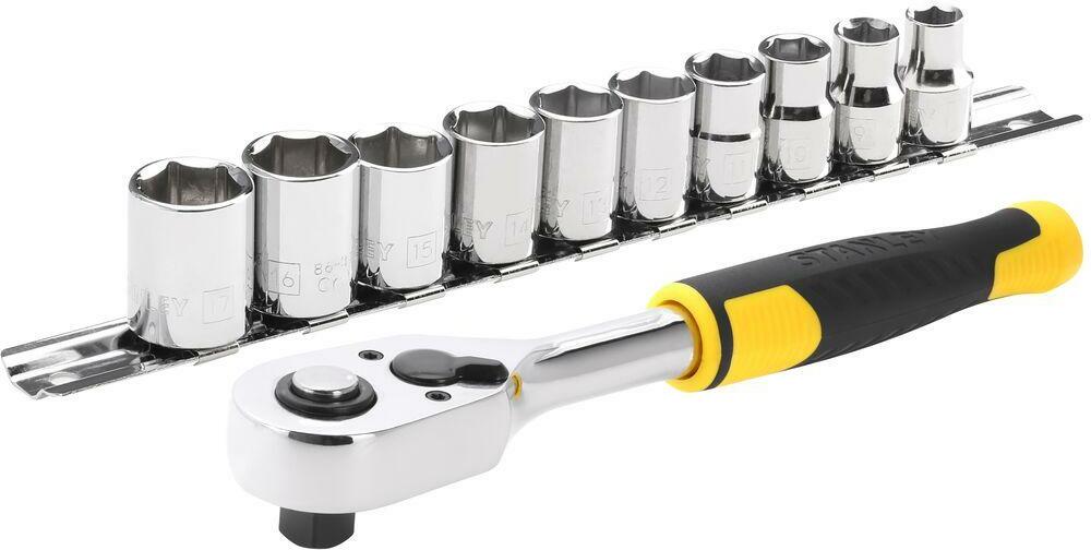 STANLEY STMT82670-0 ratchet set 3/8 72t 11 parts | Klium