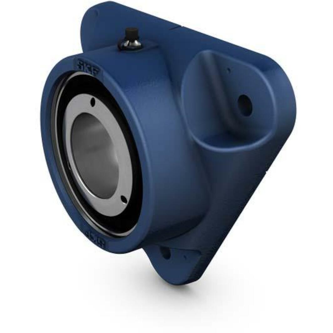 SKF FYNT 60 F roller bearing unit with triangular flange and ConCentra ...