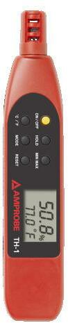 BEHA-AMPROBE TH-1 digital humidity and temperature meter, -20 to 50 °C ...
