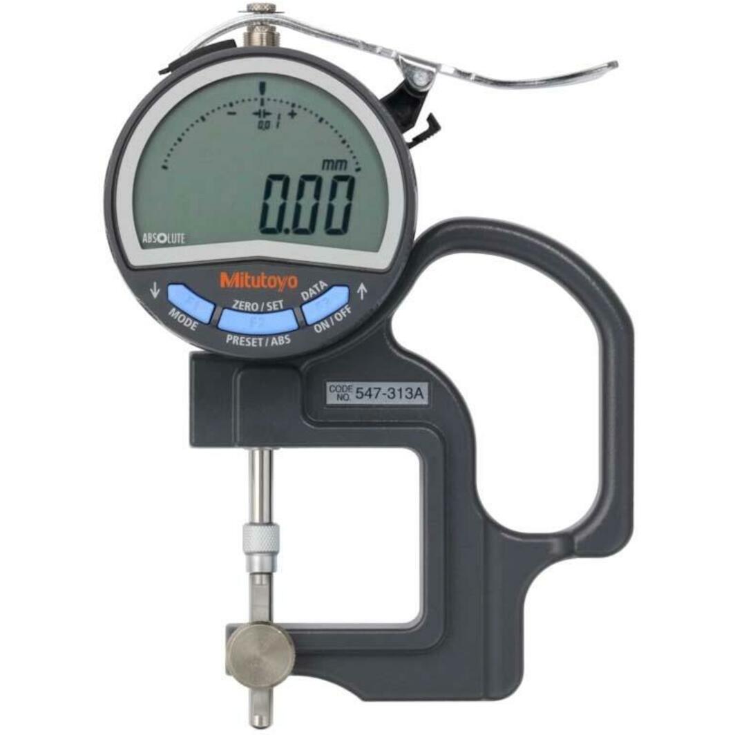 MITUTOYO 547-313A Digimatic thickness gauge for lens thickness in case ...