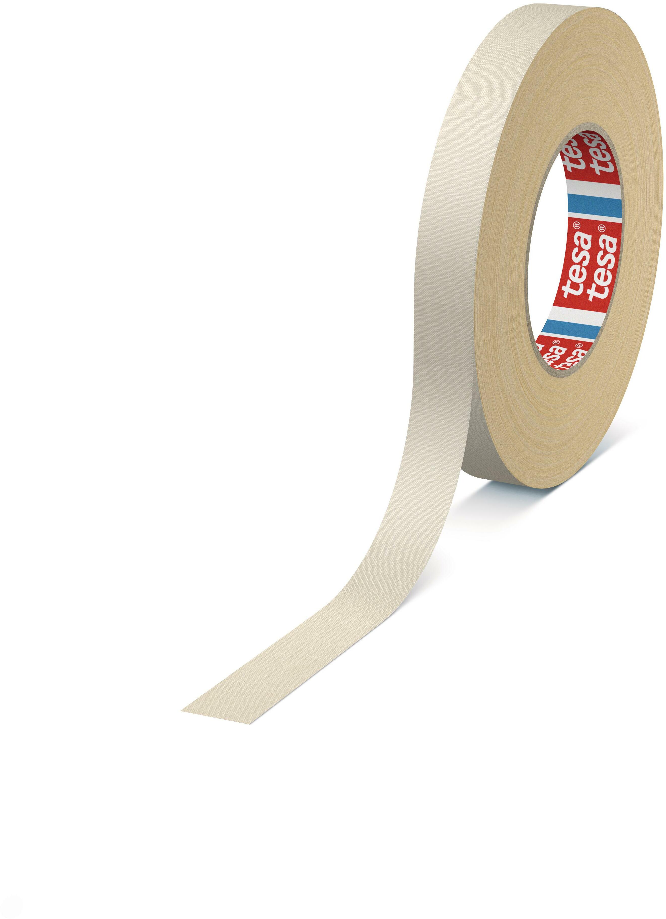 TESA 4541 easy-to-handle uncoated textile tape white 50mm x 50m - 04541 ...