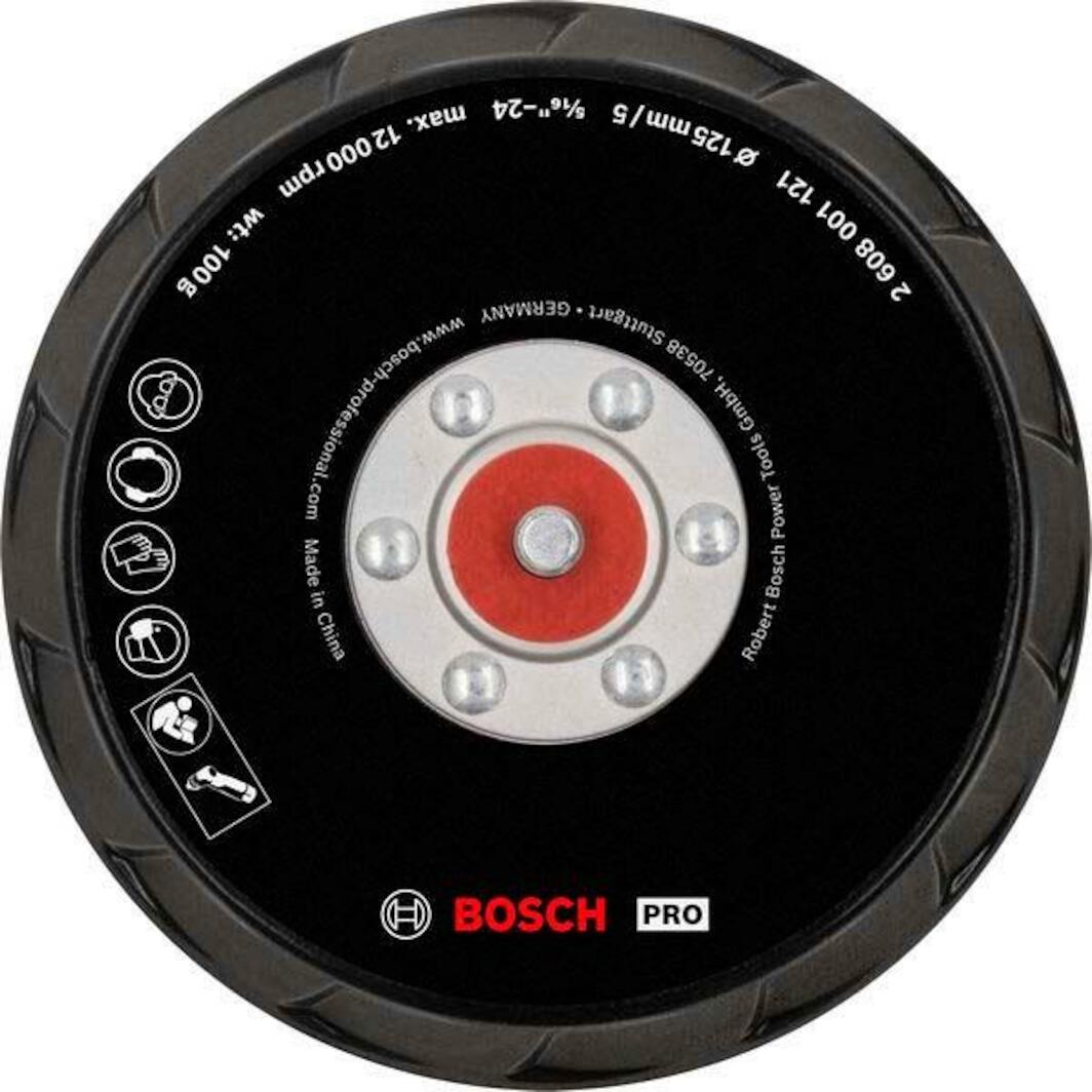 BOSCH 2608001121 PRO polishing pad, 125 mm, GPX 12V-125 | Klium