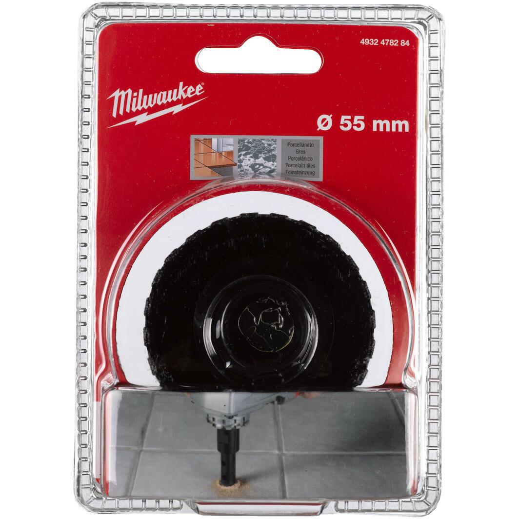 MILWAUKEE 4932478284 diamond tile drill bit M14 55mm | Klium