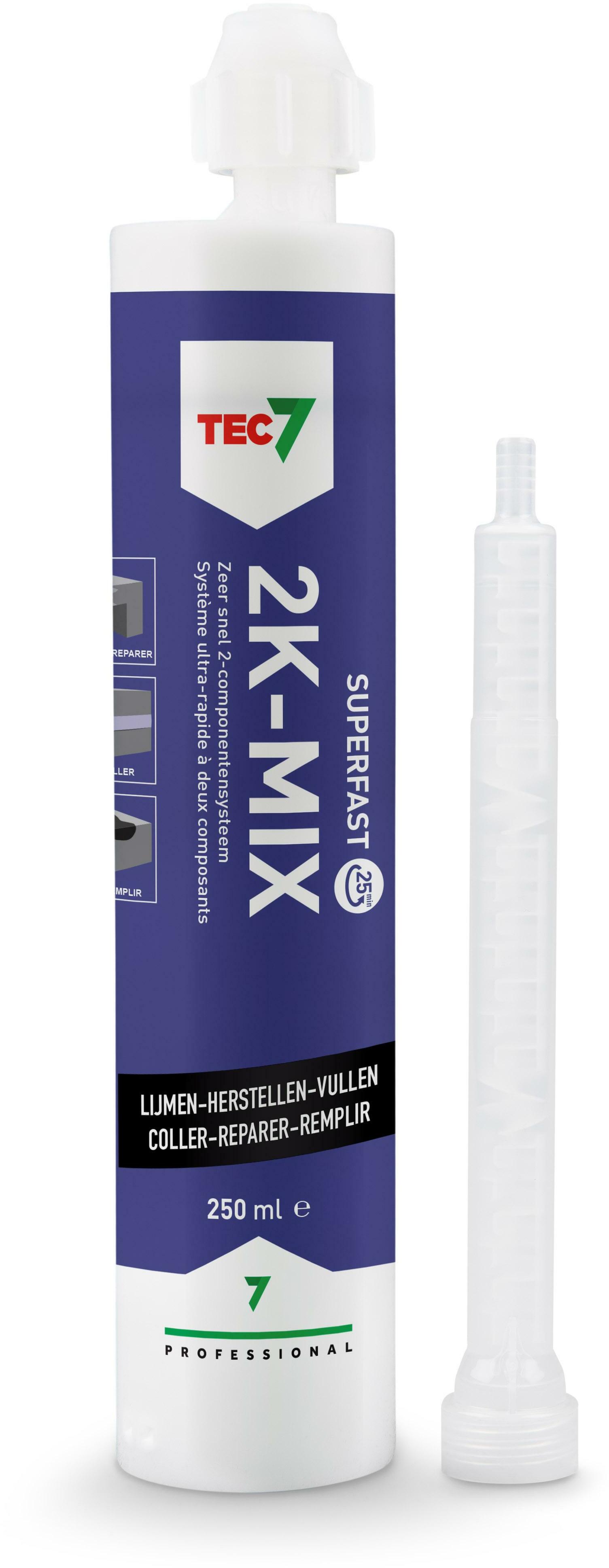 TEC7 2K Mix Superfast PU glue 250 ml - 591533000 | Klium