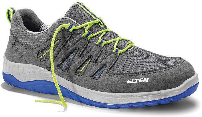 ELTEN MADDOX ESD S1PS safety shoe low (grey/blue) - 729551-42 | Klium