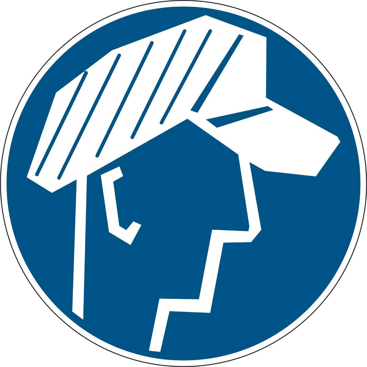 BRADY 254394 pictogramme d'avertissement - capuchon de protection ...
