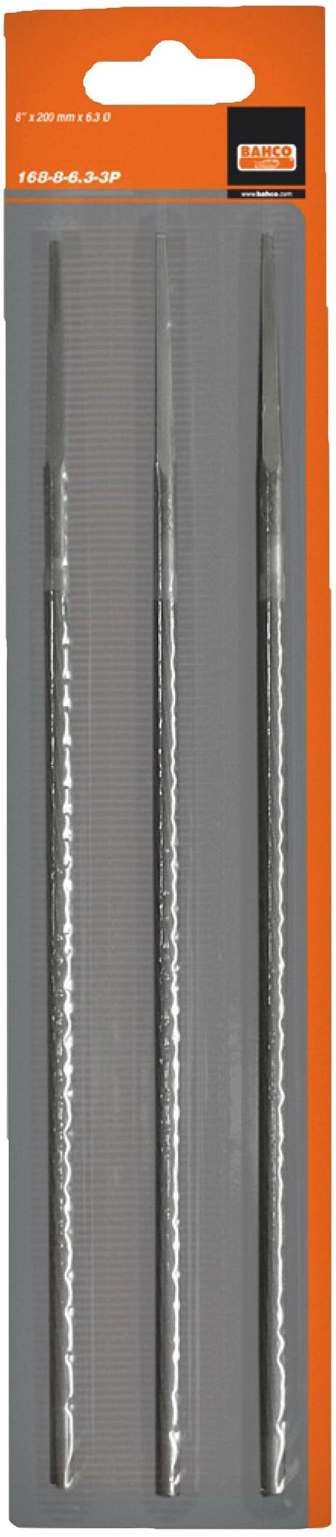 BAHCO 168-8-4.0-3P round chainsaw file 4 mm (3 pcs.) | Klium