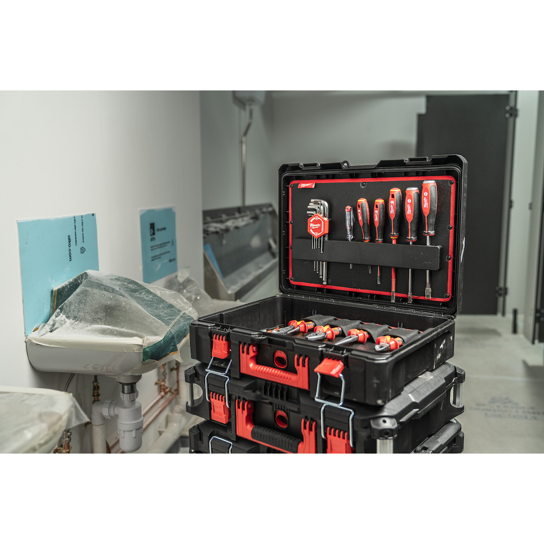 MILWAUKEE 4932499467 PACKOUT case for the plumber 74-piece | Klium