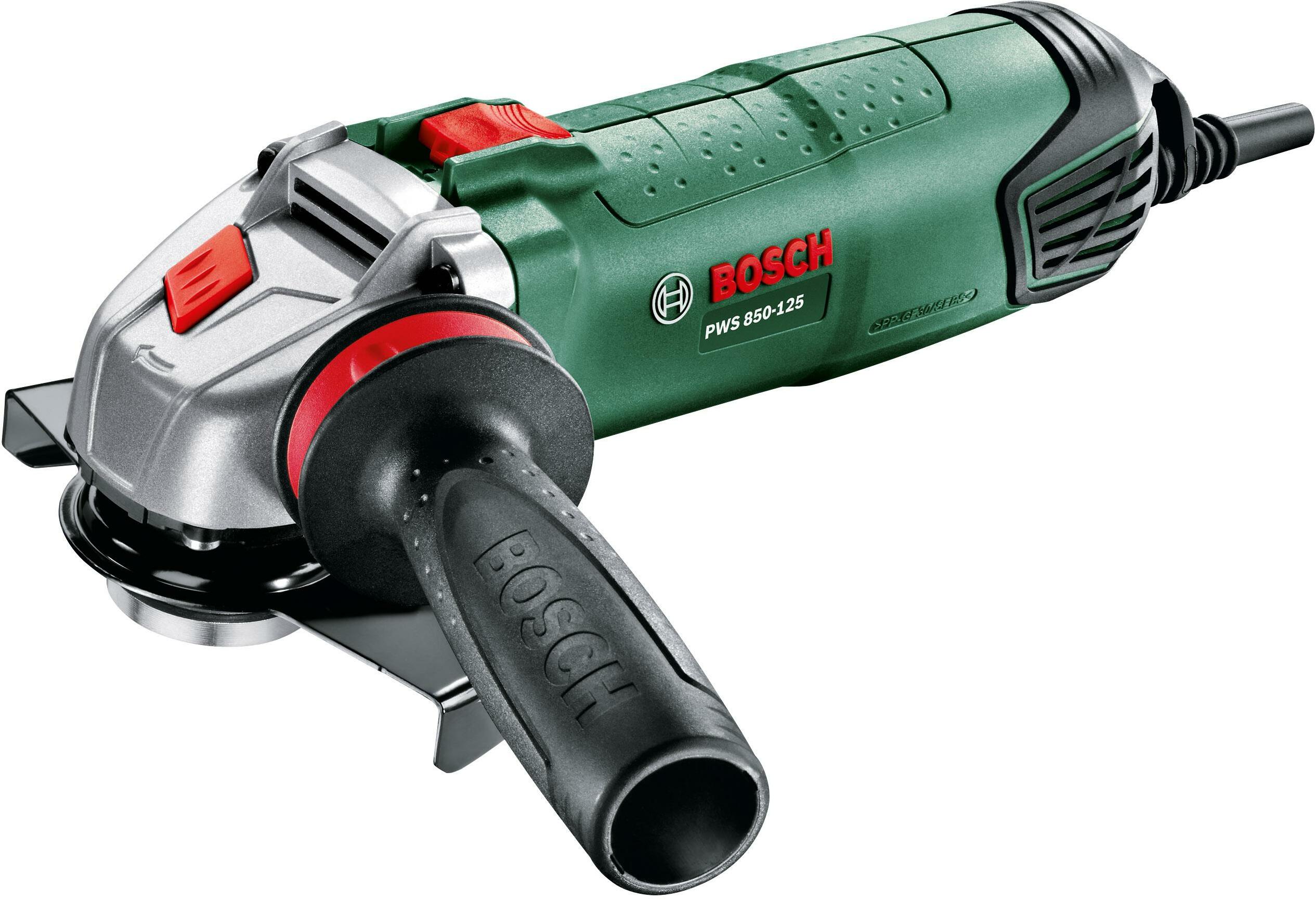 BOSCH PWS 850-125 angle grinder with diamond cutting disc 125mm 850W in ...