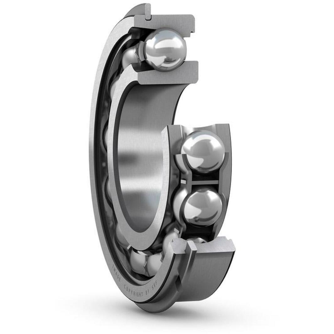 SKF 310 NR single-row groove ball bearing cylindrical 50x110x27 mm | Klium