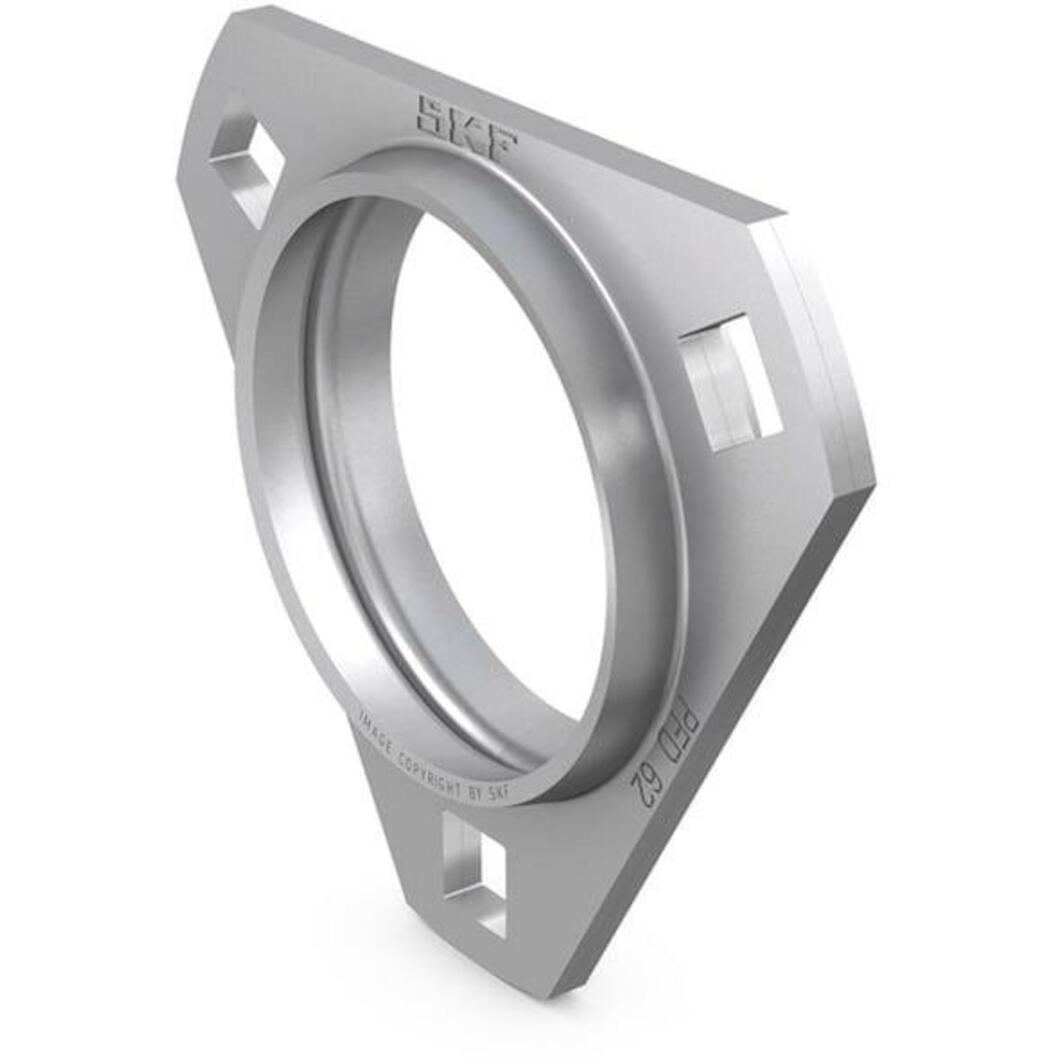 SKF PFD 52 steel sheet bearing housing with triangular flange for ...