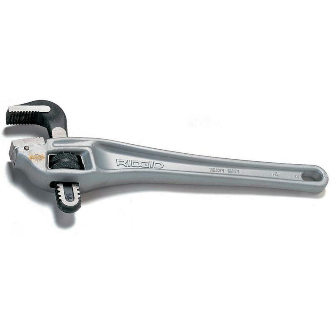 RIDGID 31125 aluminium angle pipe pliers 450 mm 18", pipe capacity 65 ...