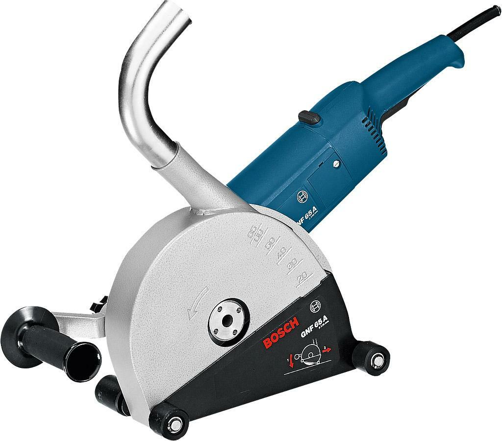 BOSCH GNF 65 A wall cutter 2400W with additional handle in transport ...