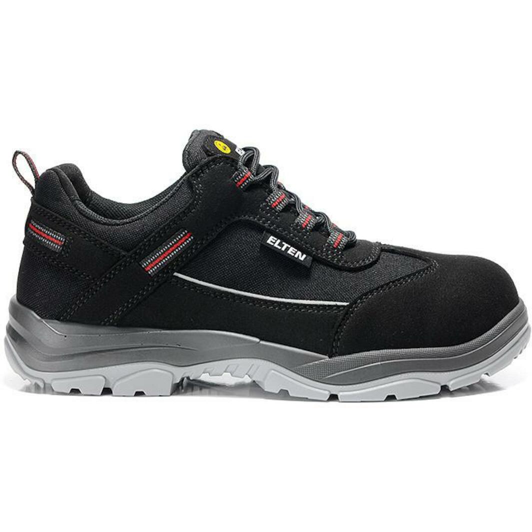 ELTEN MATTHEW TYP 2 ESD S3 safety shoe for medium wide feet low (black) - 7277102-44 | Klium