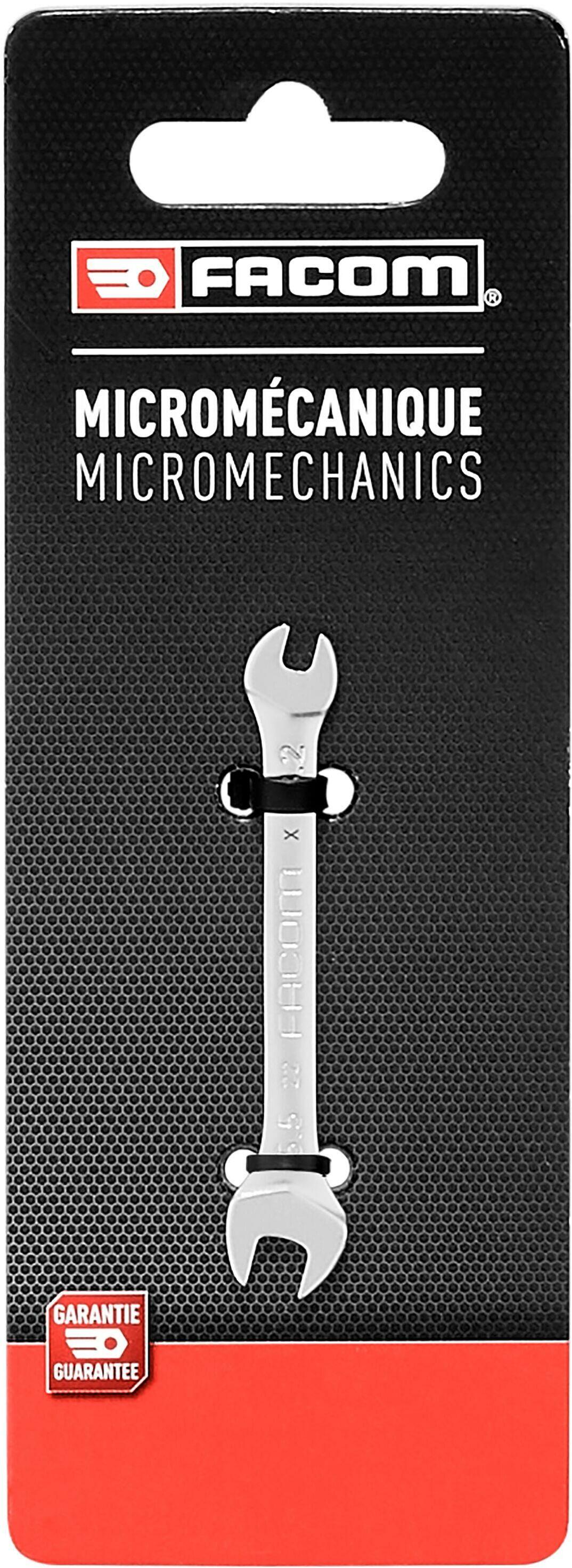 FACOM 22.3.2X5.5PB micromechanical socket spanner 15° bent head, 3.2x5 ...