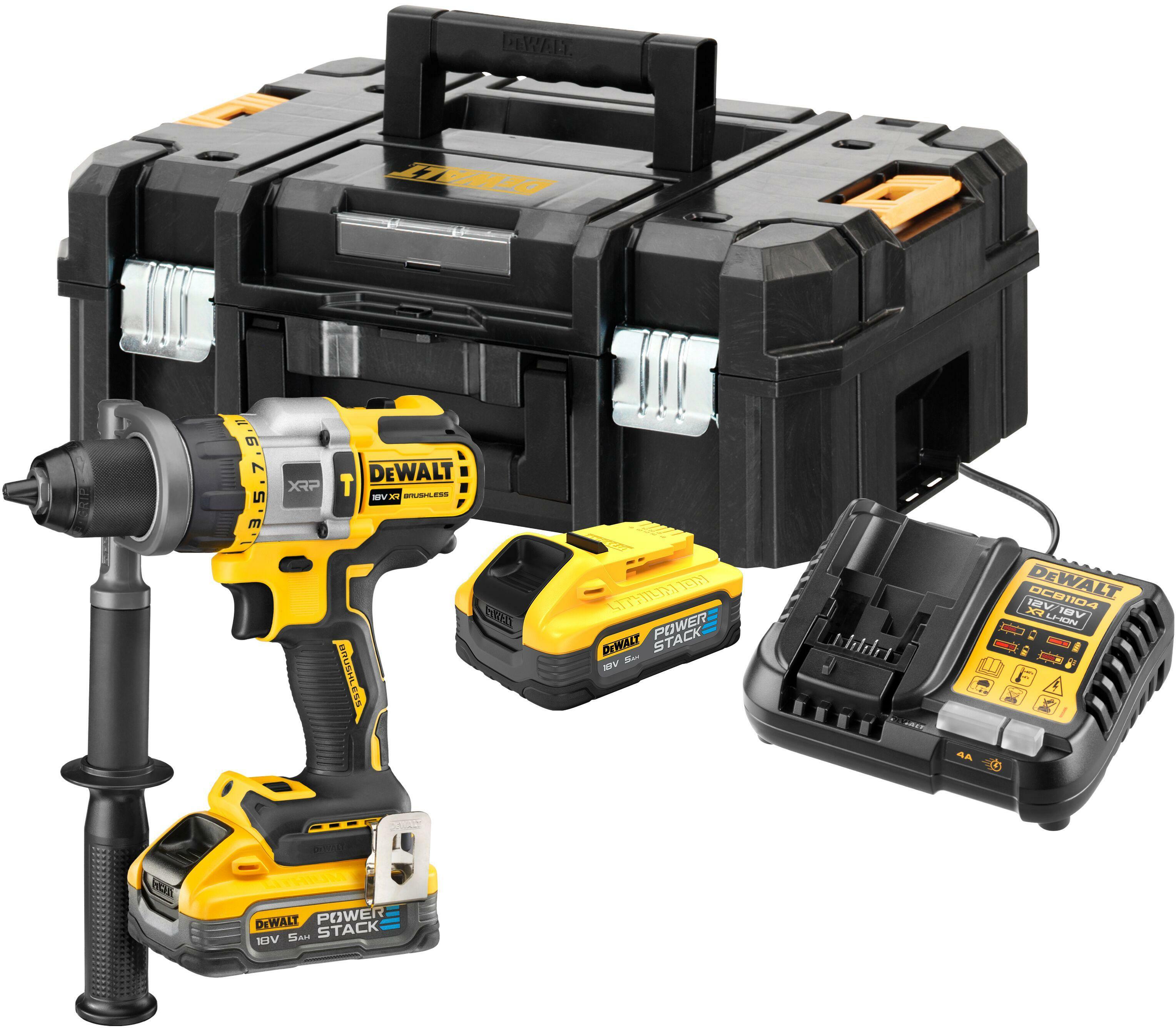 DEWALT DCD999H2T-QW 18V XR Brushless FV Adv cordless hammer drill in ...