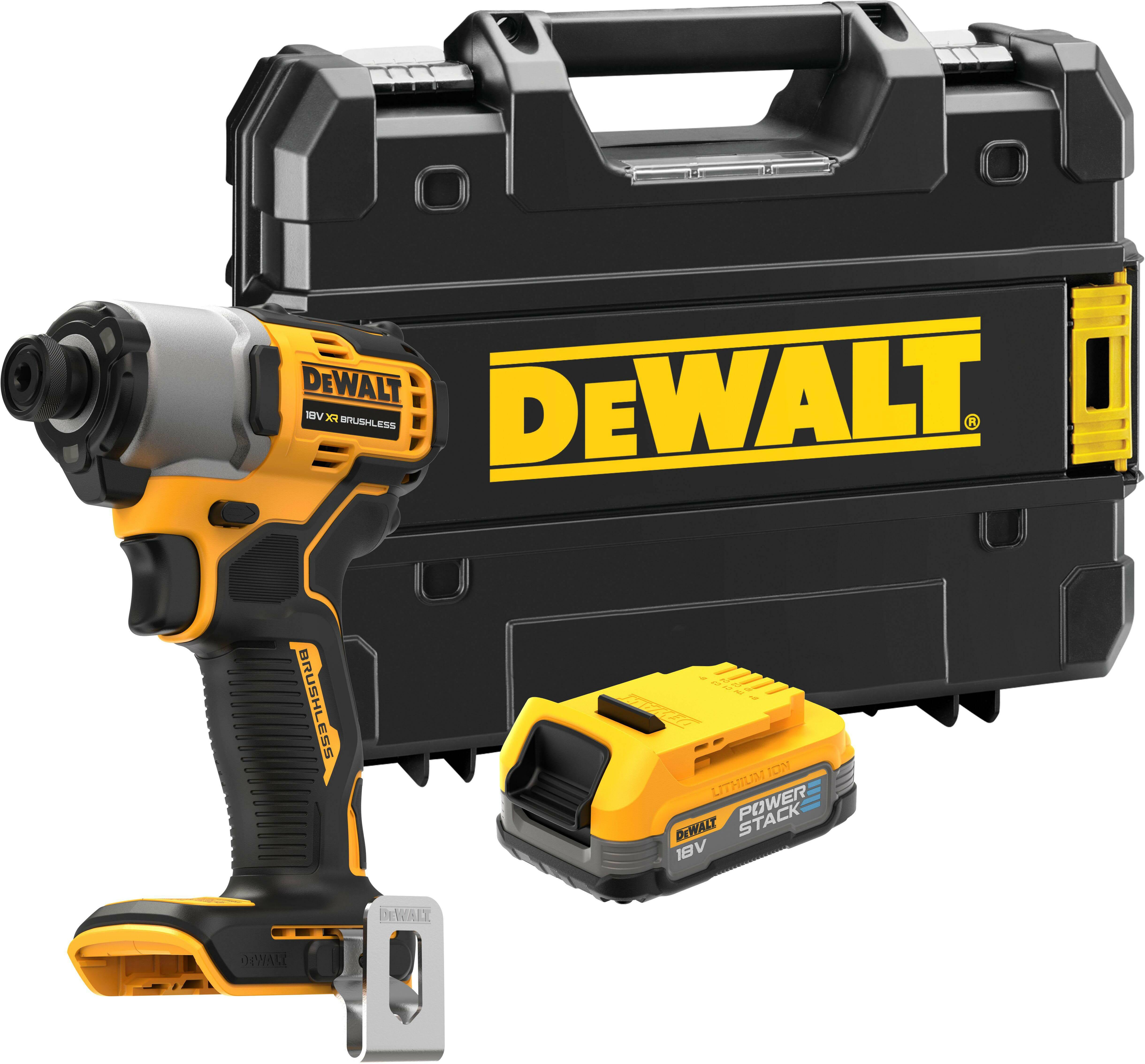 DEWALT DCF840E1T-XJ 18v XR Brushless cordless impact screwdriver in ...
