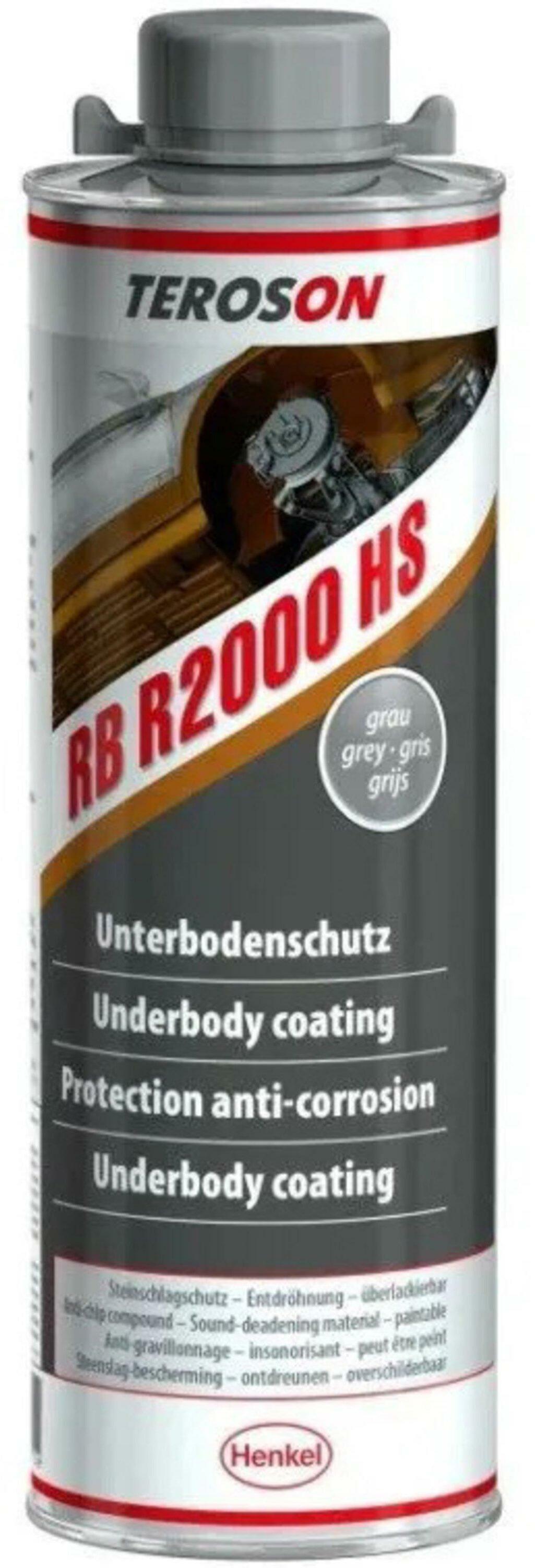 TEROSON RB 2000 anti-corrosion coating paintable grey (1 kg bottle ...
