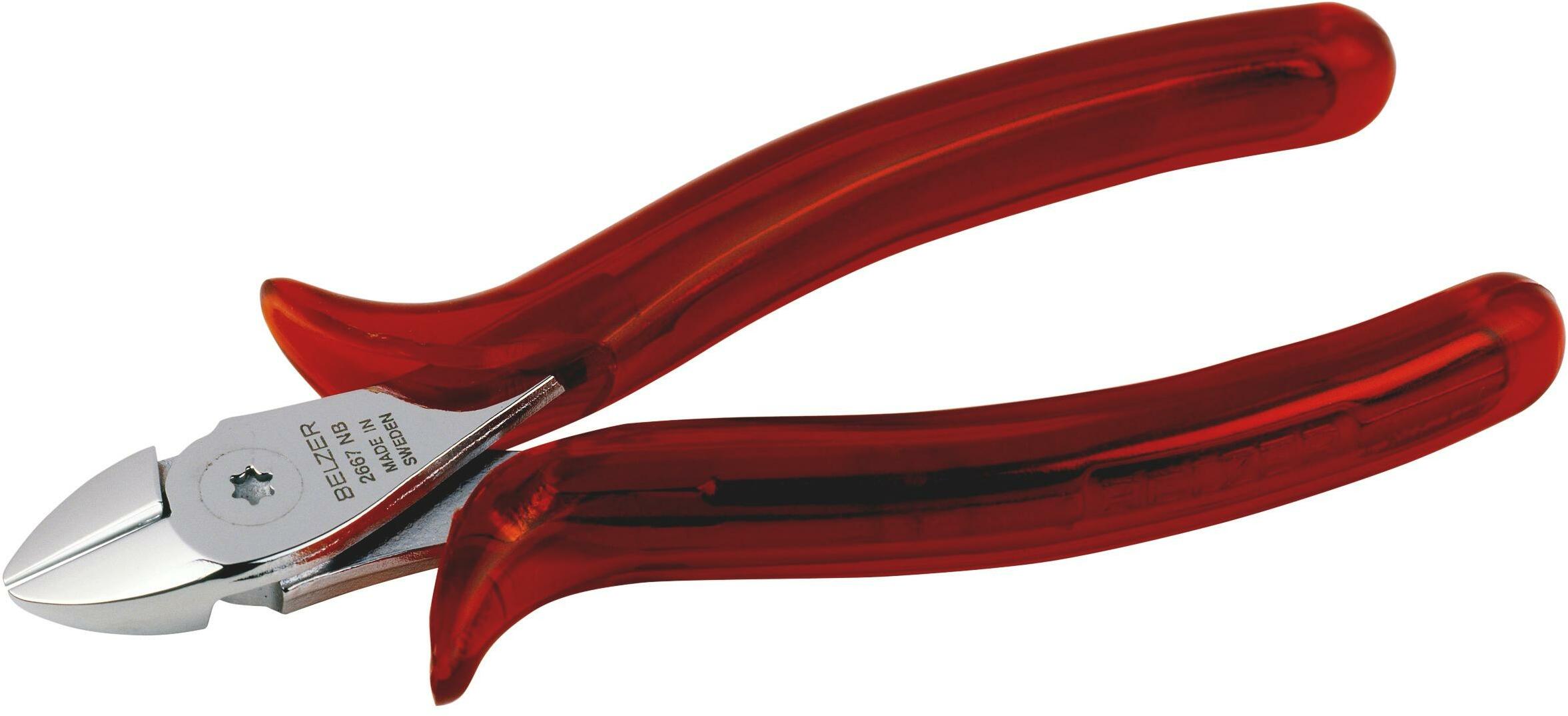 BAHCO 2674 NB diagonal cutters with cellulose-acetate handles, chrome ...