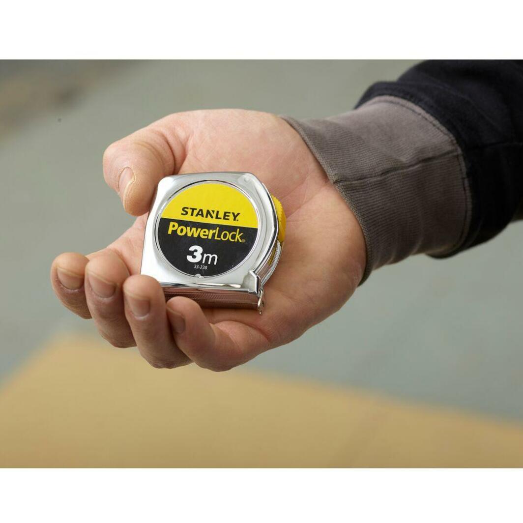 STANLEY 0-33-238 tape measure powerlock 3M - 12,7mm | Klium